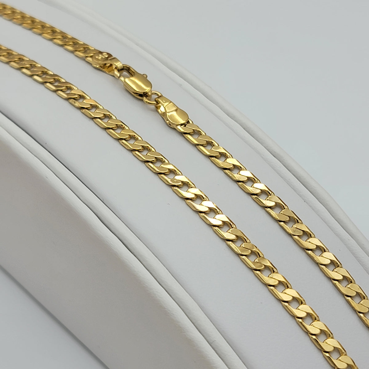 Chains - 24k Gold Plated. Figaro Style - 5mm W - 24in L *Premium Q ...